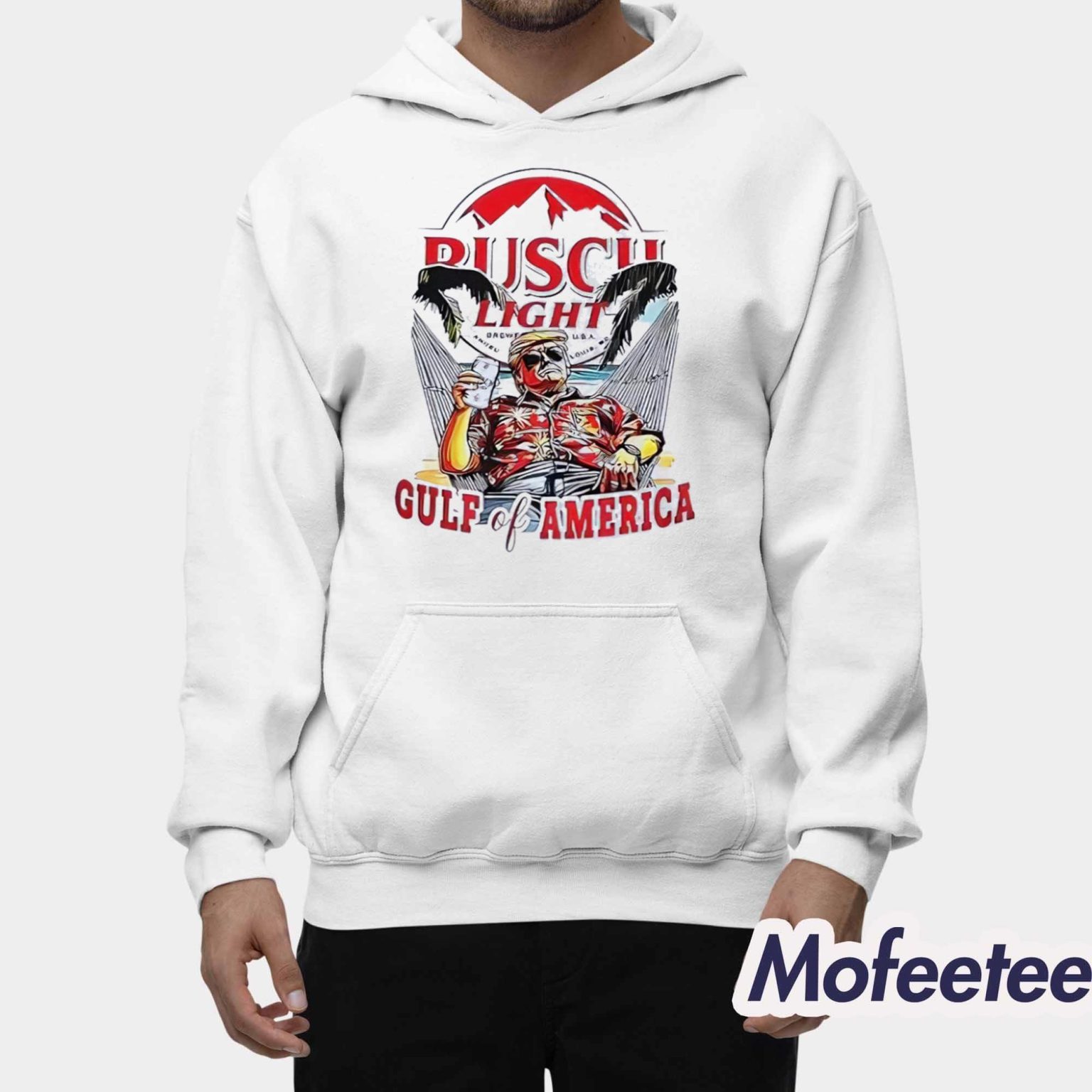 Busch Light Gulf Of America Trump Shirt - Mofeetee