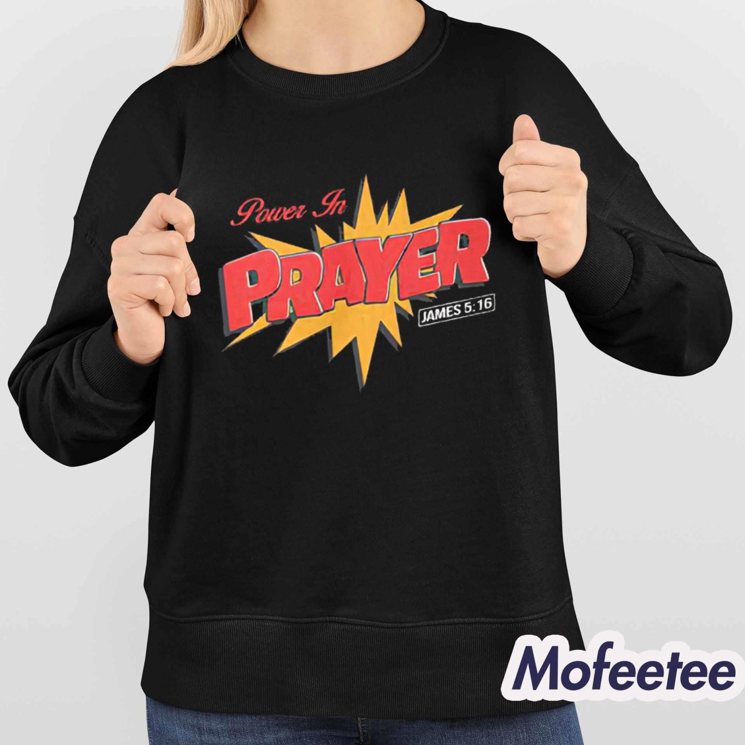 Bryce Crawford Merch Power In Prayer 90'S Cartoon Shirt - Mofeetee