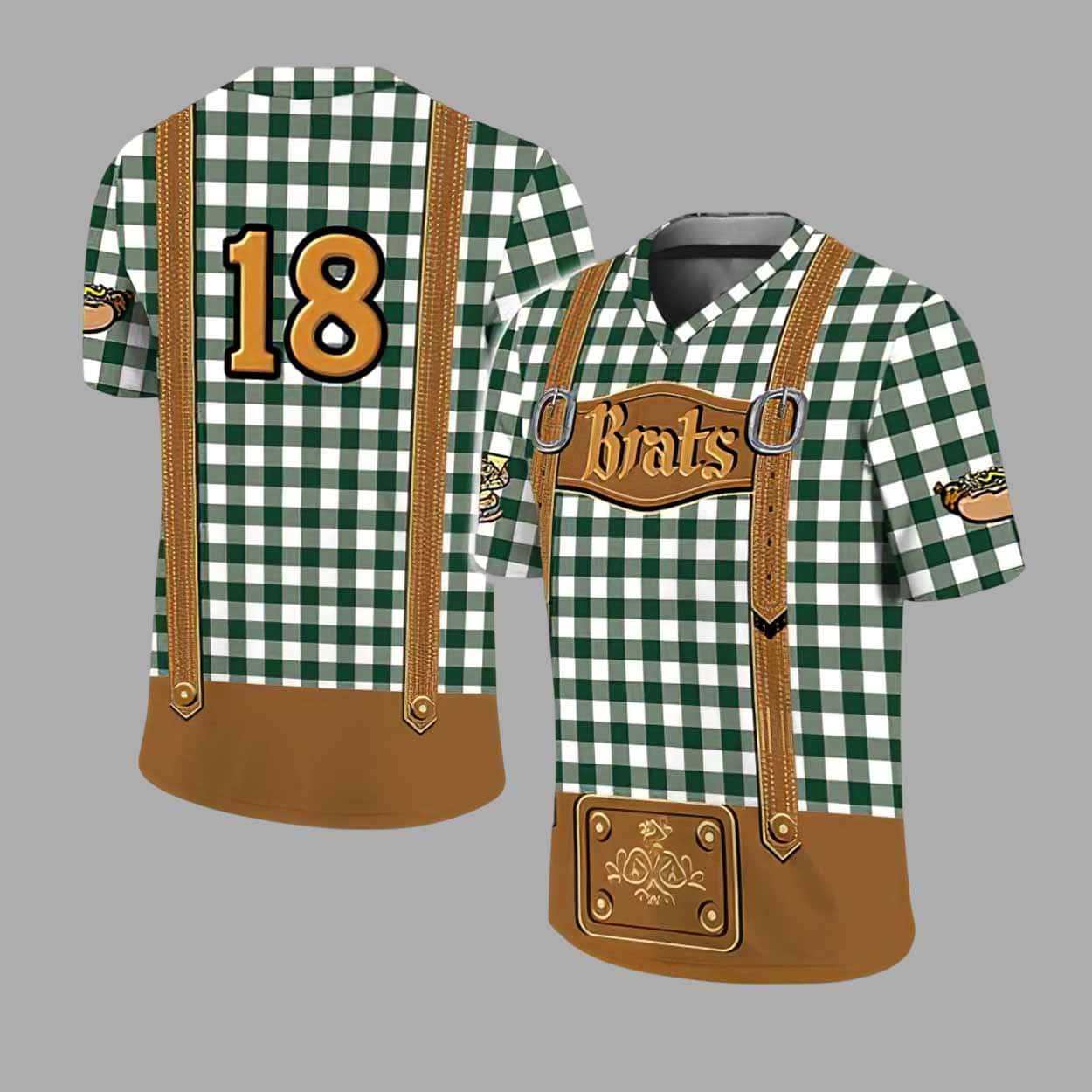 Timber Rattlers Bratoberfest with Brats Jersey 2025 Giveaway - Mofeetee