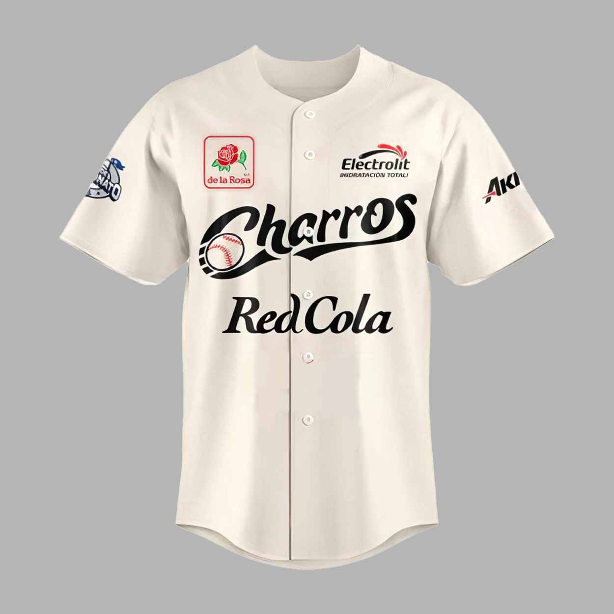 Charros De Jalisco Estamos En La Serie Del Rey Baseball Jersey - Mofeetee