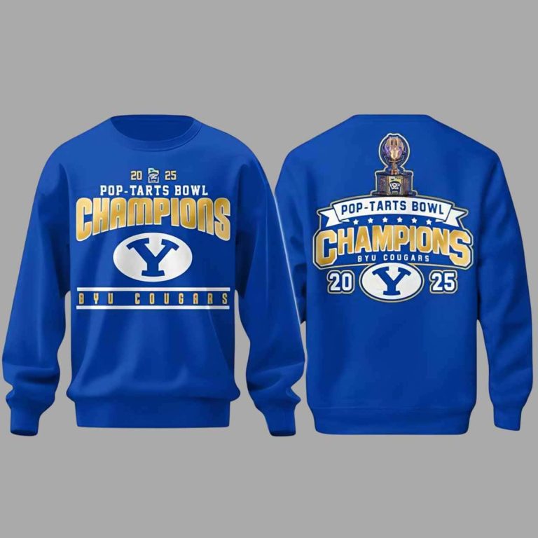 BYU Cougars Pop Tarts Bowl Champions 2025 Hoodie - Mofeetee